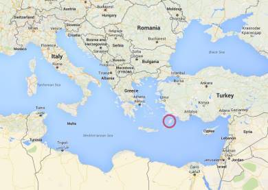Rhodos: Mapa🗺️ – Online mapy ke stažení (Řecký ostrov)