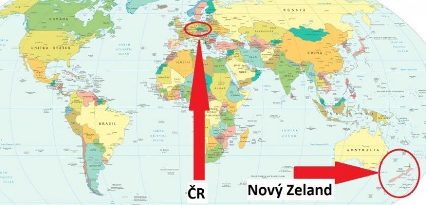 Nový Zéland: Mapa🗺️ – (.PDF) | Kde leží na mapě?
