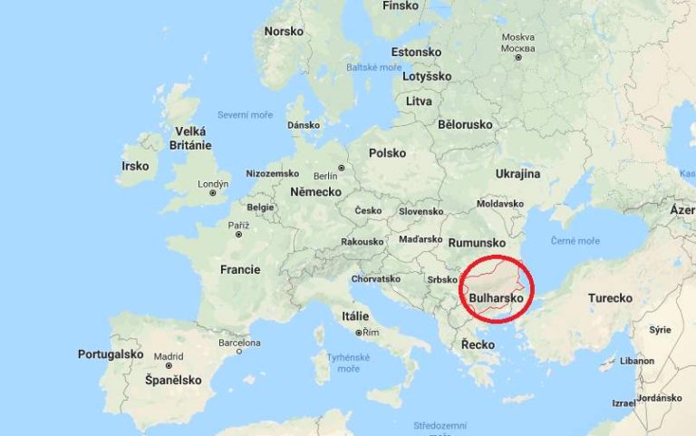Mapa Bulharska (podrobná) – Kde leží Bulharsko na mapě?