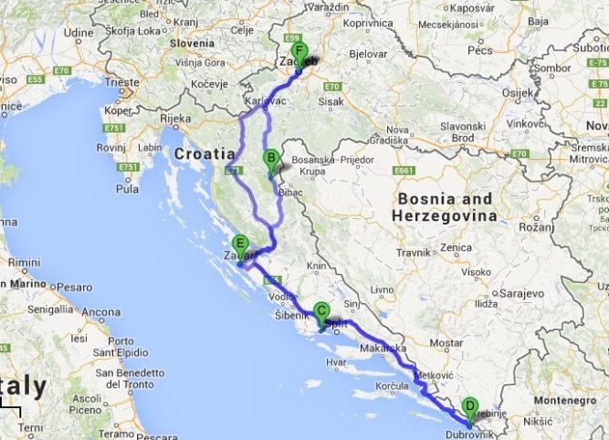 Cesta do Chorvatska aktuálně 2025: Autem přes co jet?