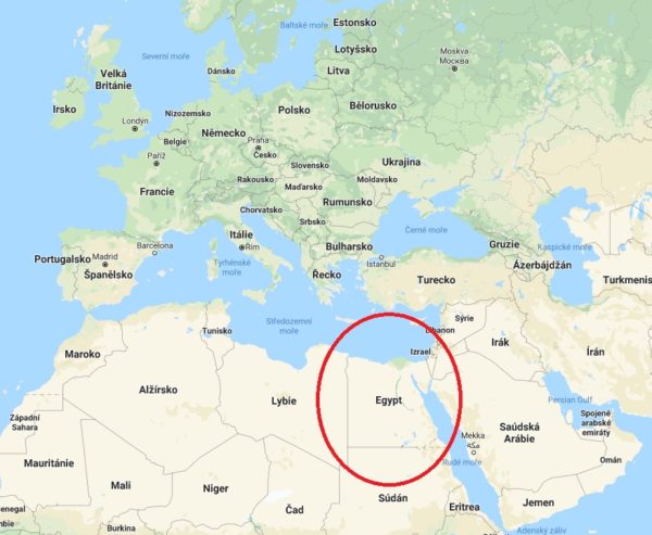 Egypt Mapa🗺️ letovisek Starověkého Egypta [Česky]