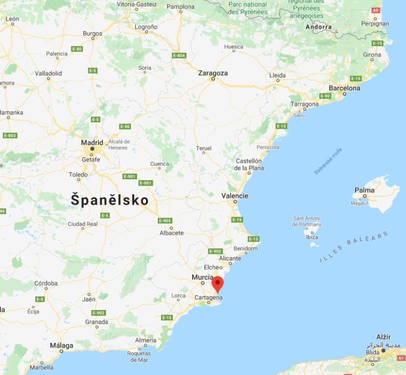 Mar Menor: Mapa🗺️ – Online mapy i ke stažení • Kde leží?