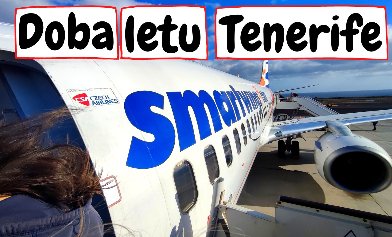 Doba letu na Tenerife: Jak dlouho trvá let z Prahy?